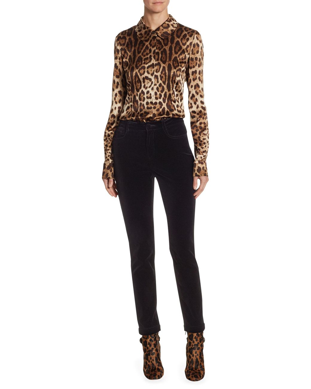 Aprender Acerca 54 Imagen Dolce And Gabbana Leopard Top