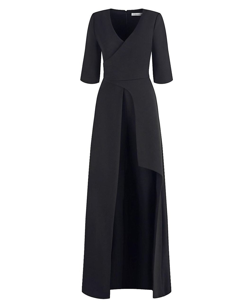 Kay Unger Synthetic Gina Walk-through Gown in Black | Lyst Kay Unger Synthetic Gina Walk-through Gown in Black | Lyst