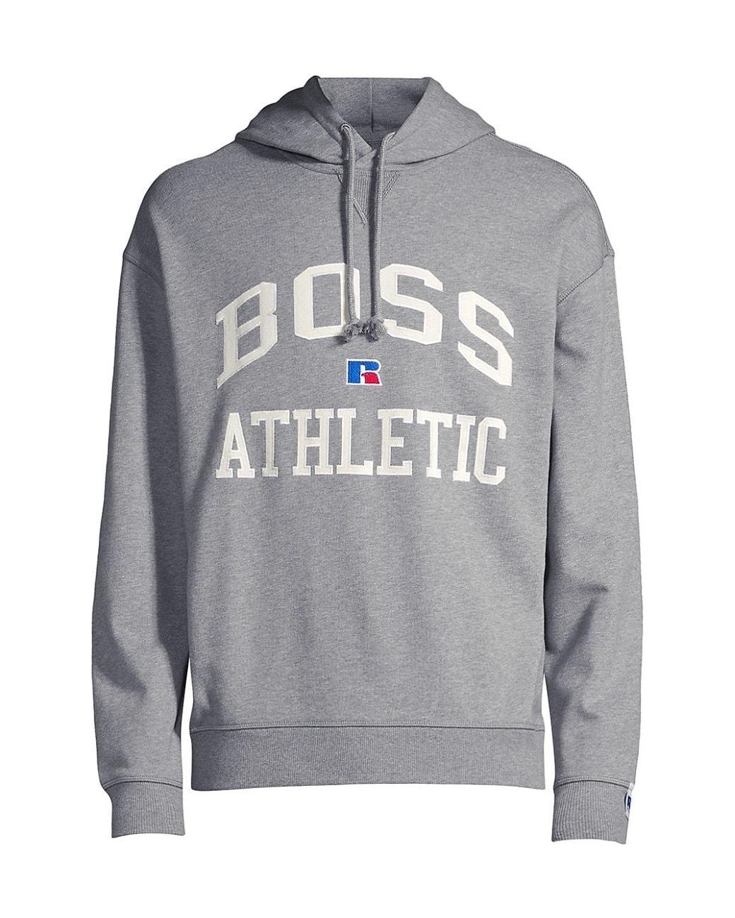 BOSS by Hugo Boss Cotton Boss Boss X Russell Safa Athletic Logo Hoodie ...