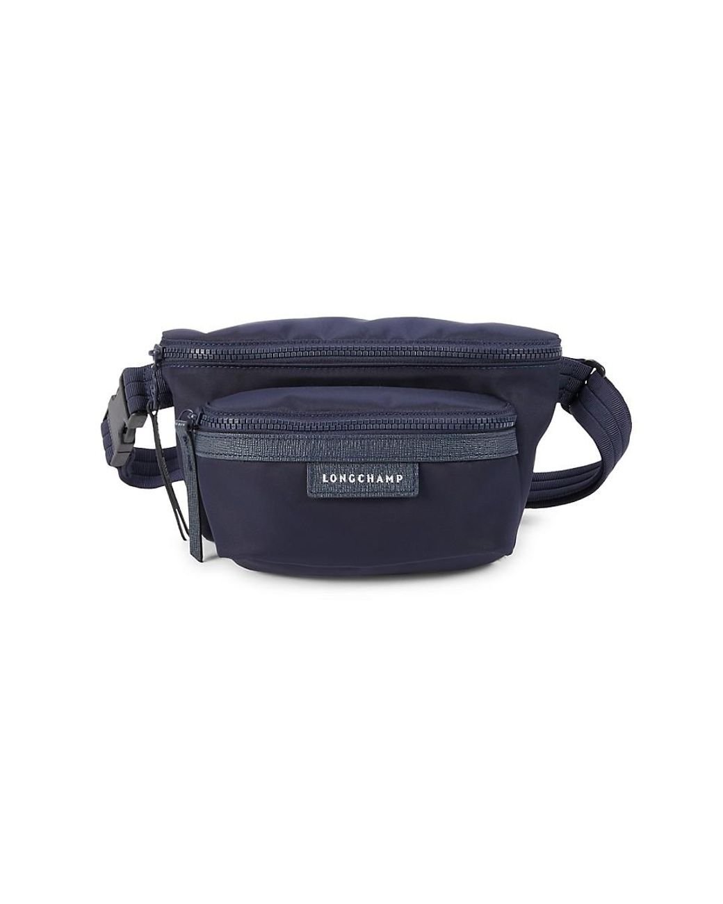 Longchamp Logo Belt Bag in Blue | Lyst
