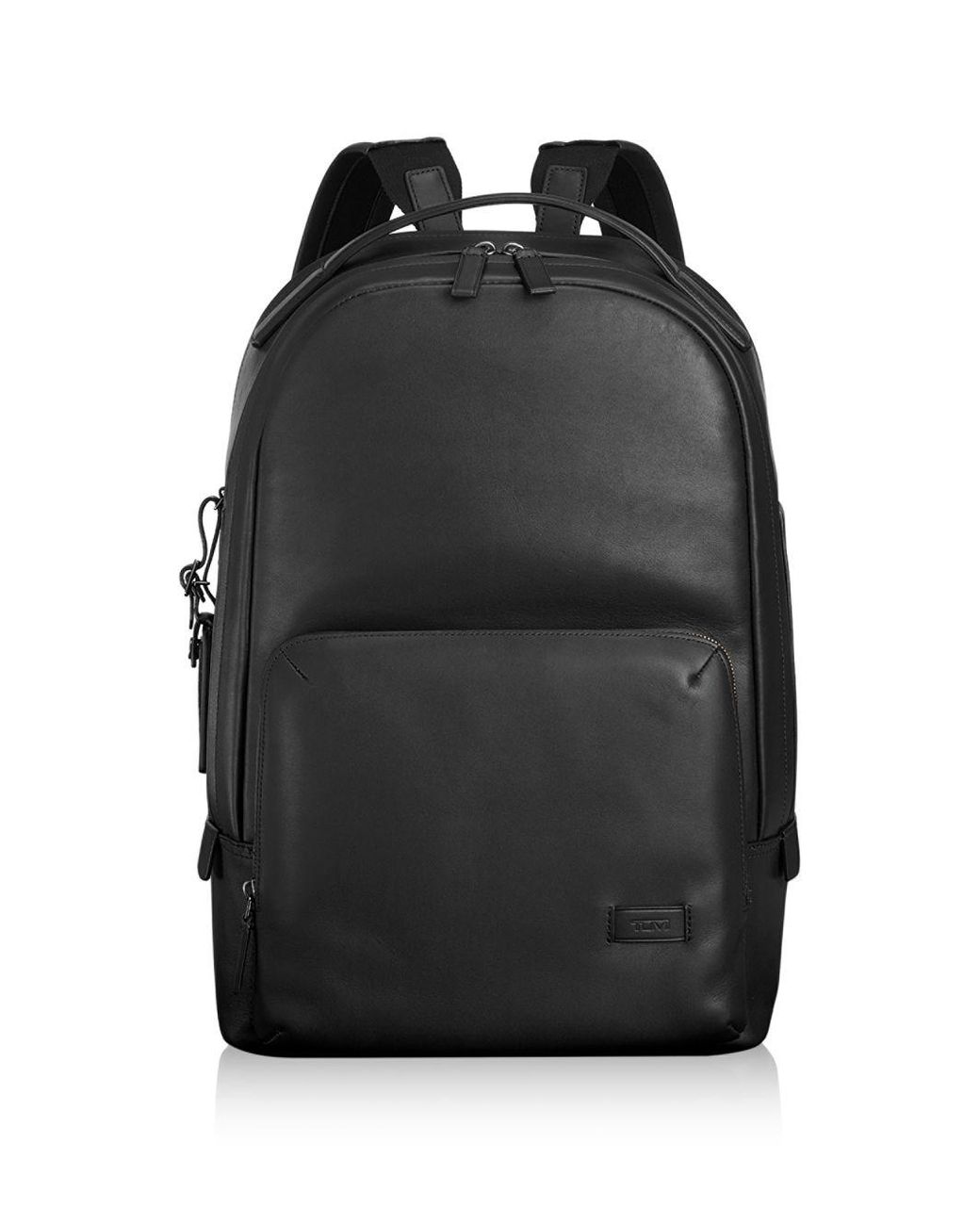 Tumi Harrison Webster Leather Backpack in Black for Men | Lyst