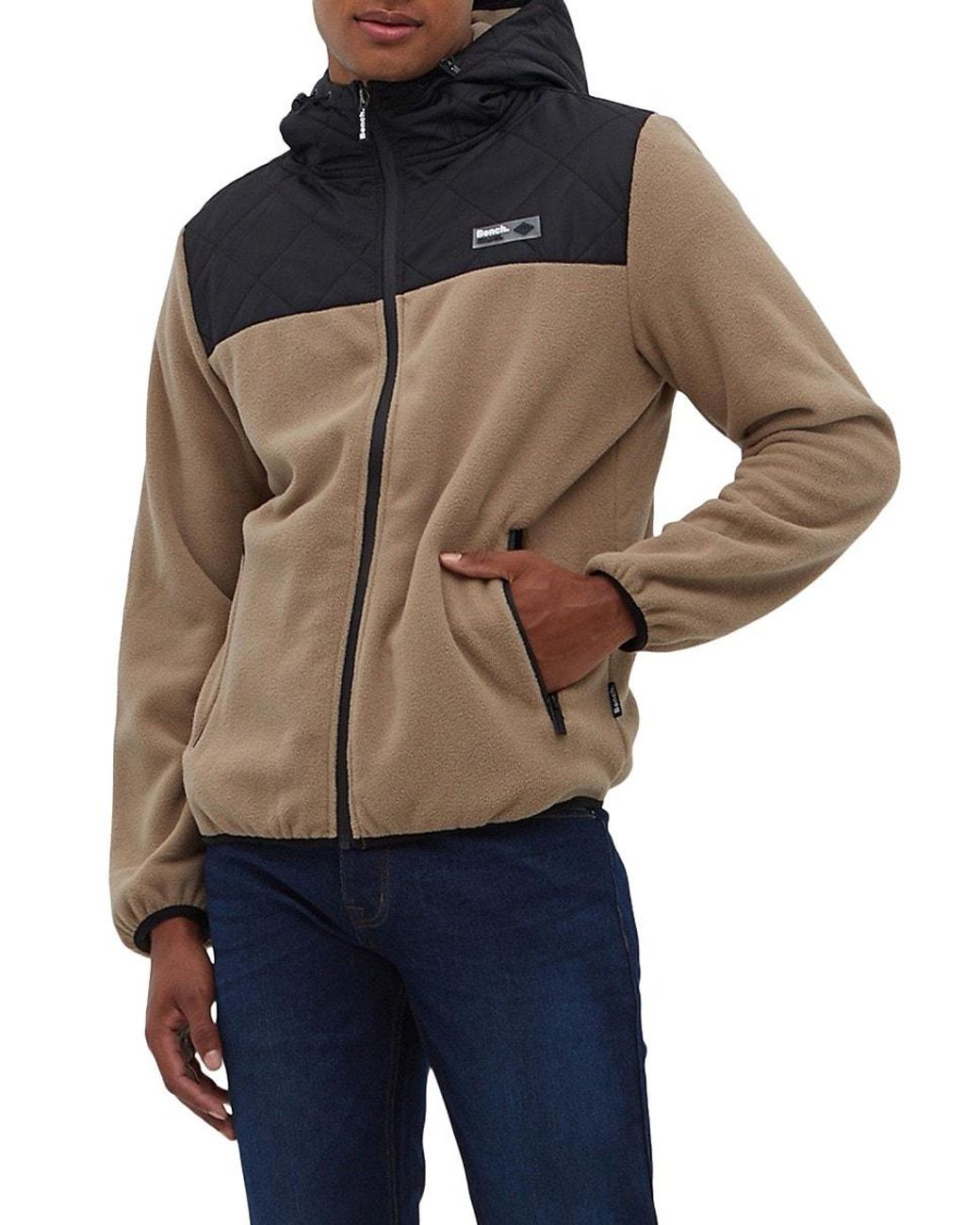 Bench Tatra Polar Fleece Jacket in Blue for Men | Lyst