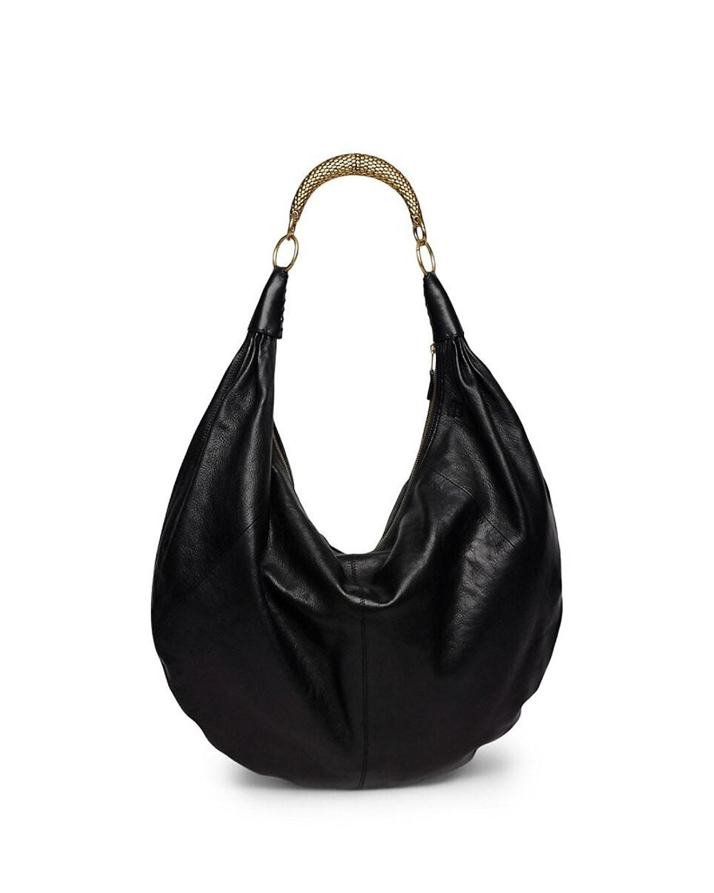 Walter Baker Jane Leather Hobo Bag in Black | Lyst