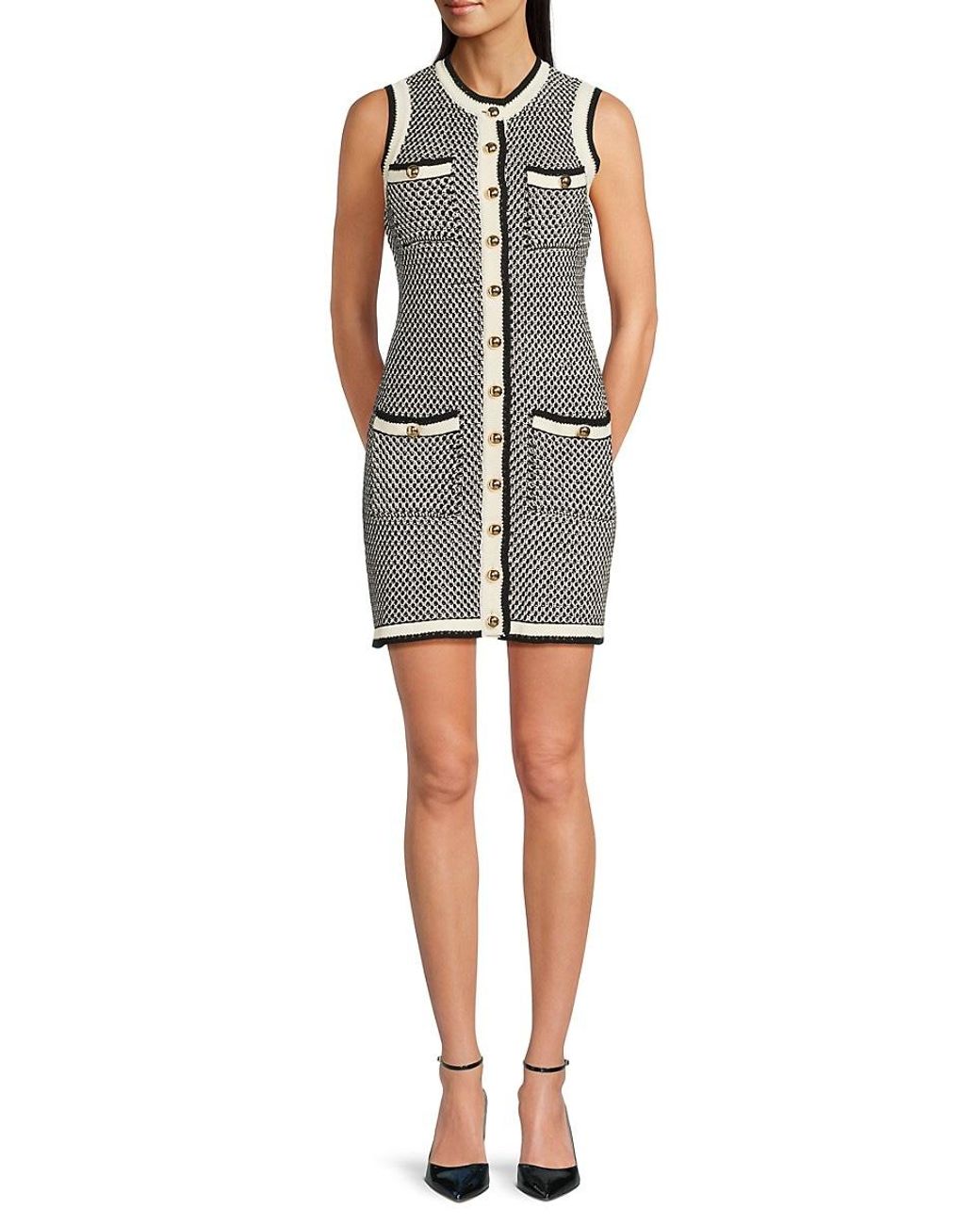 Rachel Parcell Tweed Shirtdress | Lyst