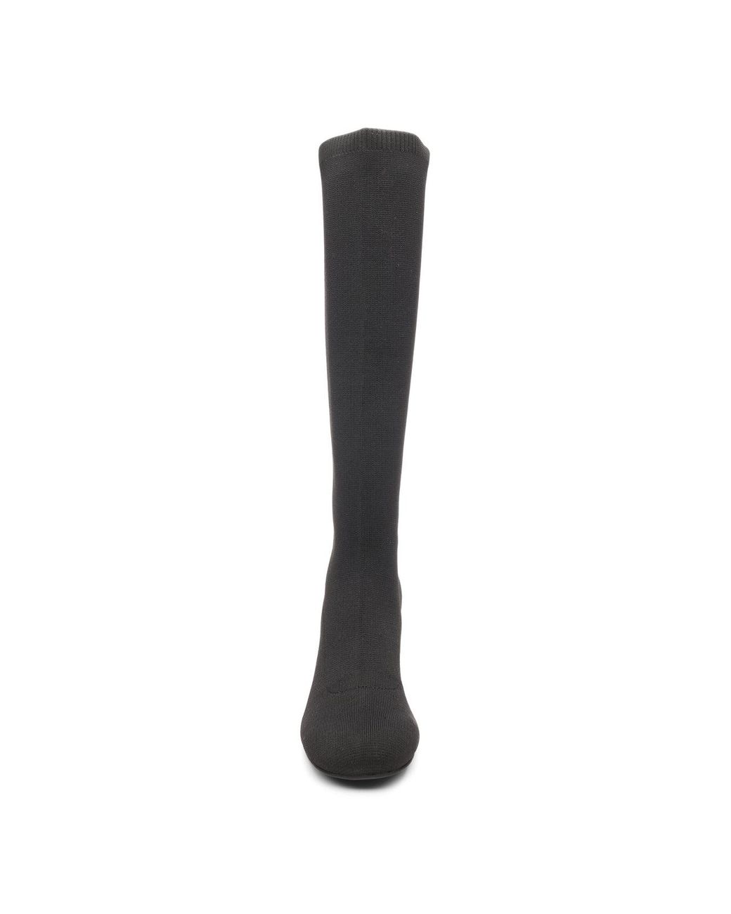 Sanctuary Ronnie Tall Shaft Stretch Boot Black | Lyst