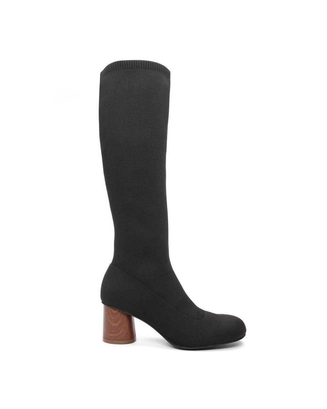 Sanctuary Ronnie Tall Shaft Stretch Boot Black | Lyst
