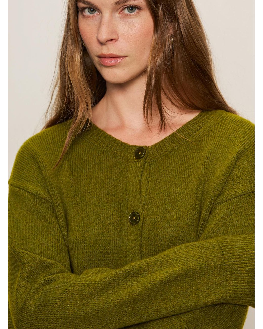 Sanctuary Must-have Cardi Martini Olive in Green | Lyst