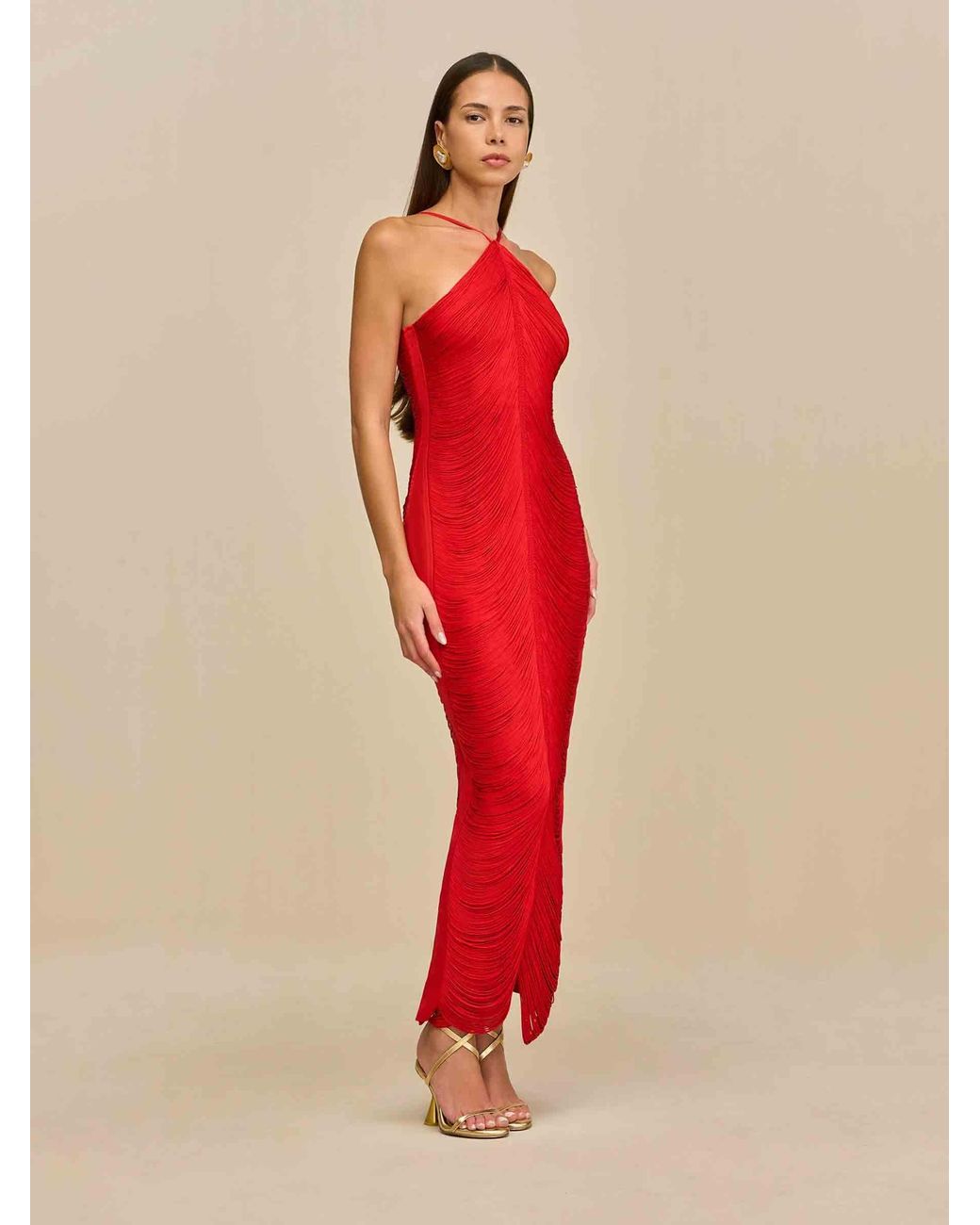 Cult Gaia Red Dress