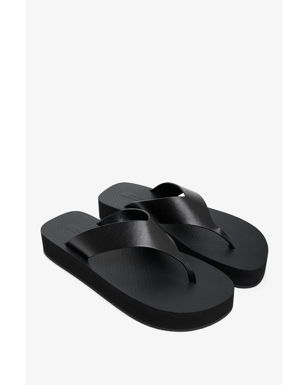 The Row Dune Flatform Ginza Black Slides | Lyst UK