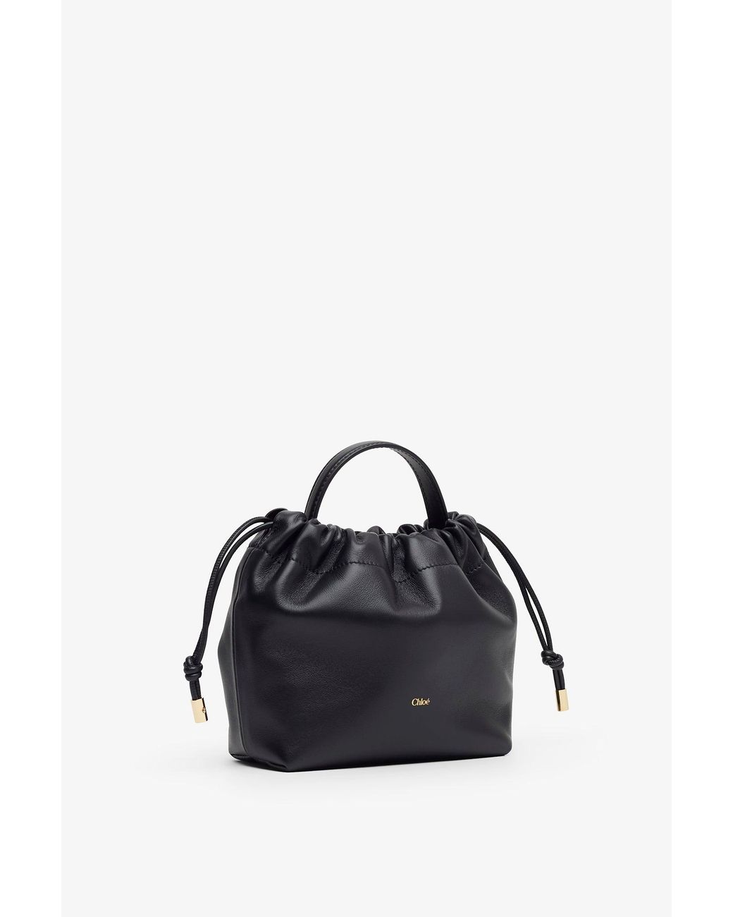 Chloé Chloe Icons Mini Black Shoulder Bag | Lyst