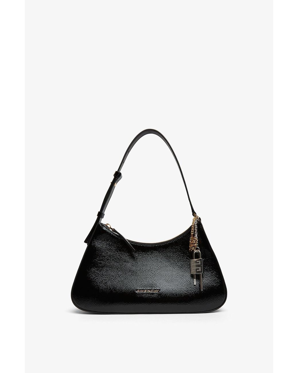 Givenchy Lucky Lock Small Black Shoulder Bag | Lyst