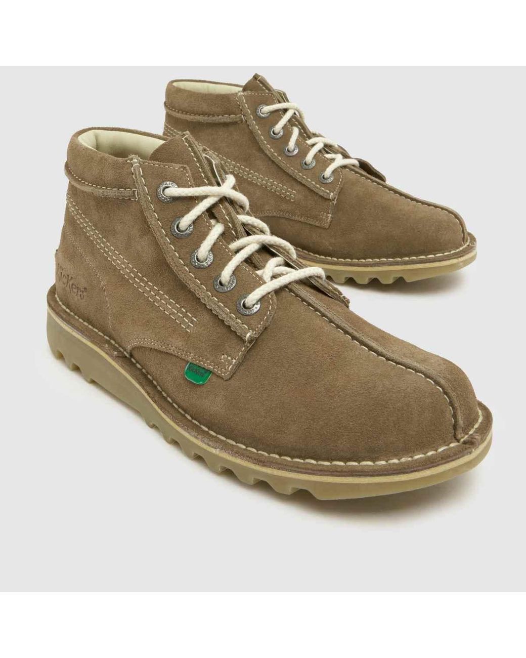 Kickers Classics Kick Hi Central Boots in Natural for Men | Lyst UK