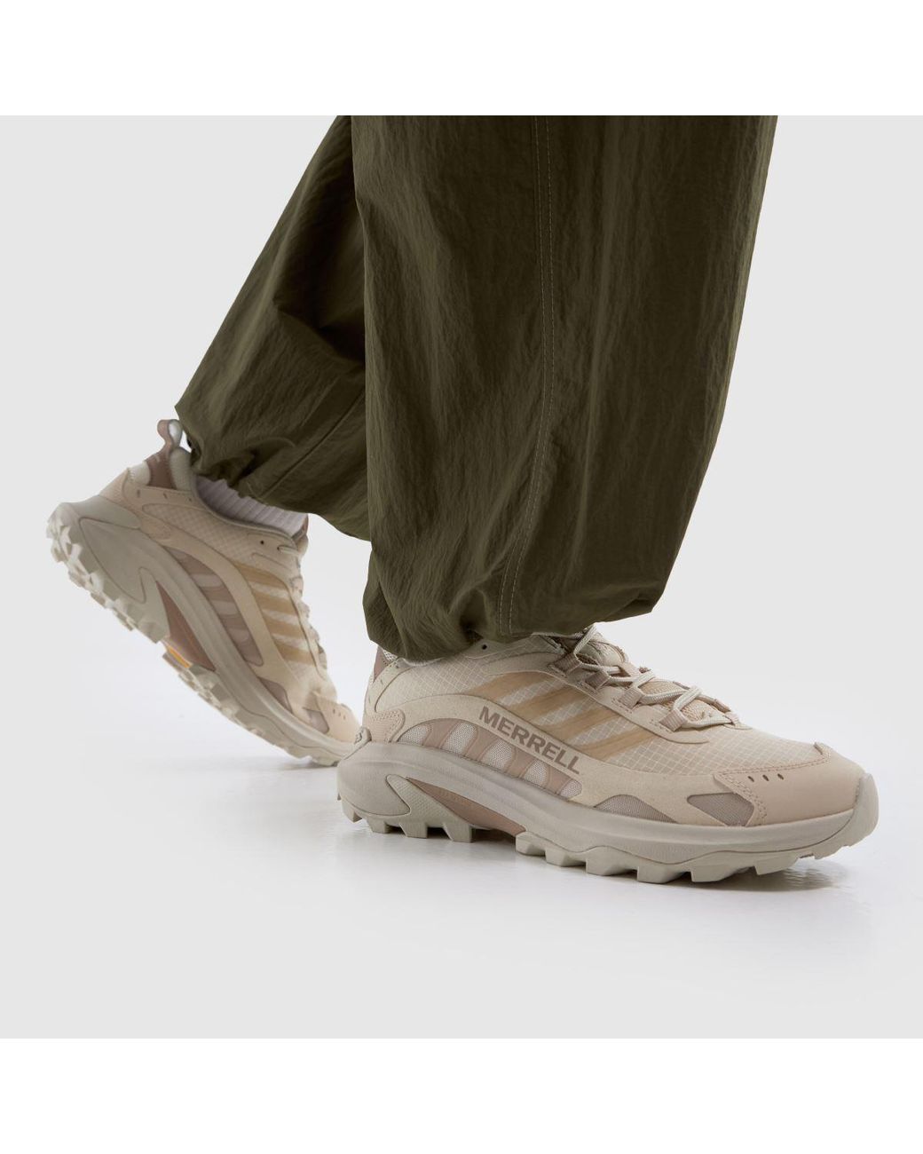 Merrell Moab Speed 2 Trainers in Natural | Lyst UK
