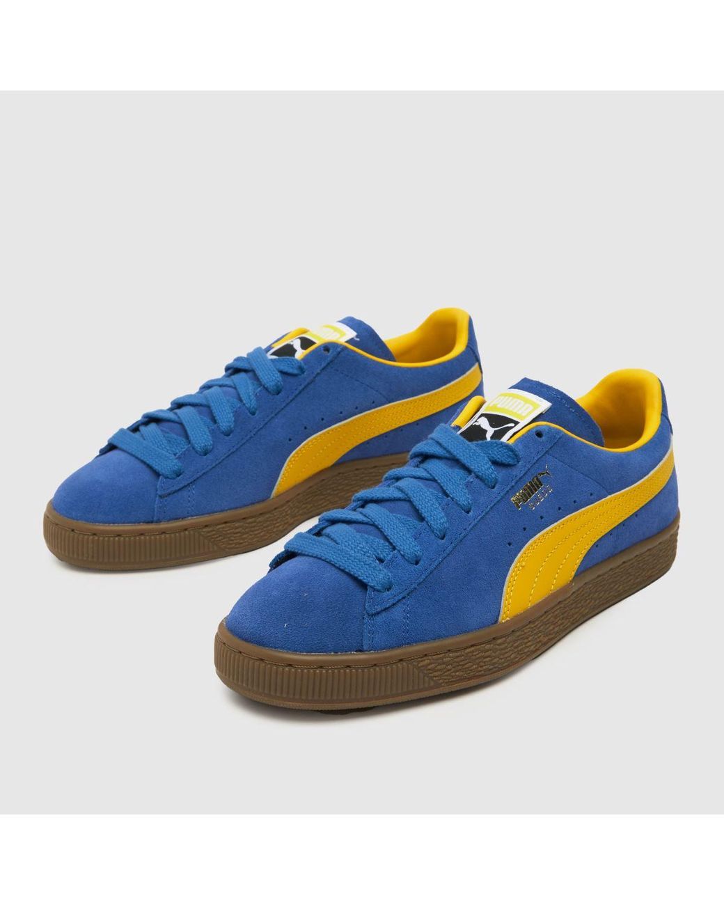 PUMA Suede Terrace Trainers in Blue Lyst UK