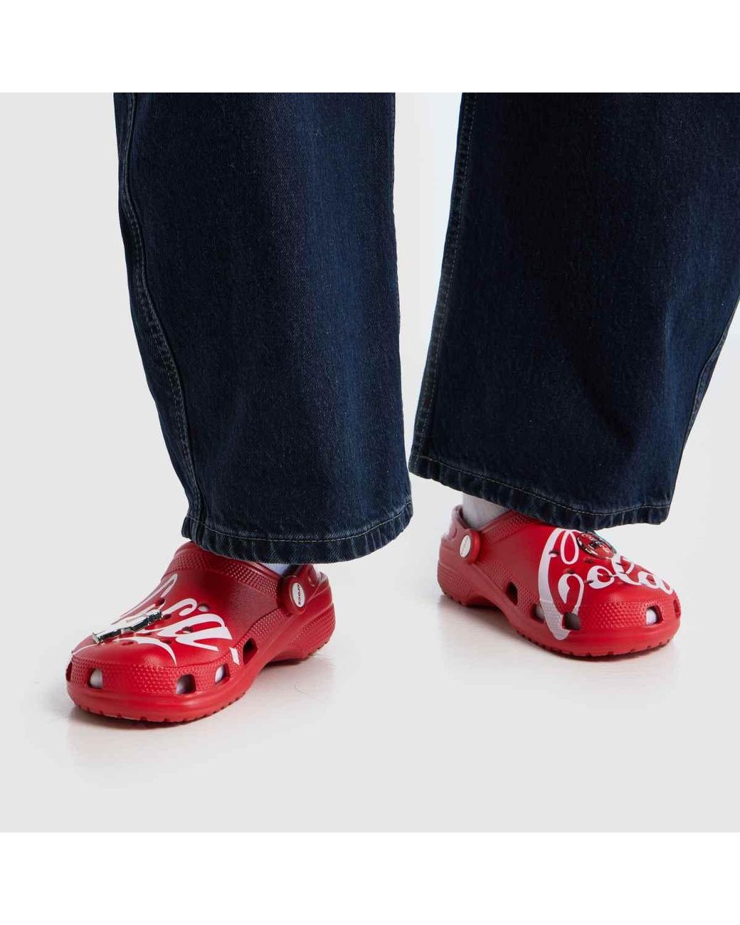 Crocs™ Classic Coca Cola Clog Sandals in Red | Lyst UK