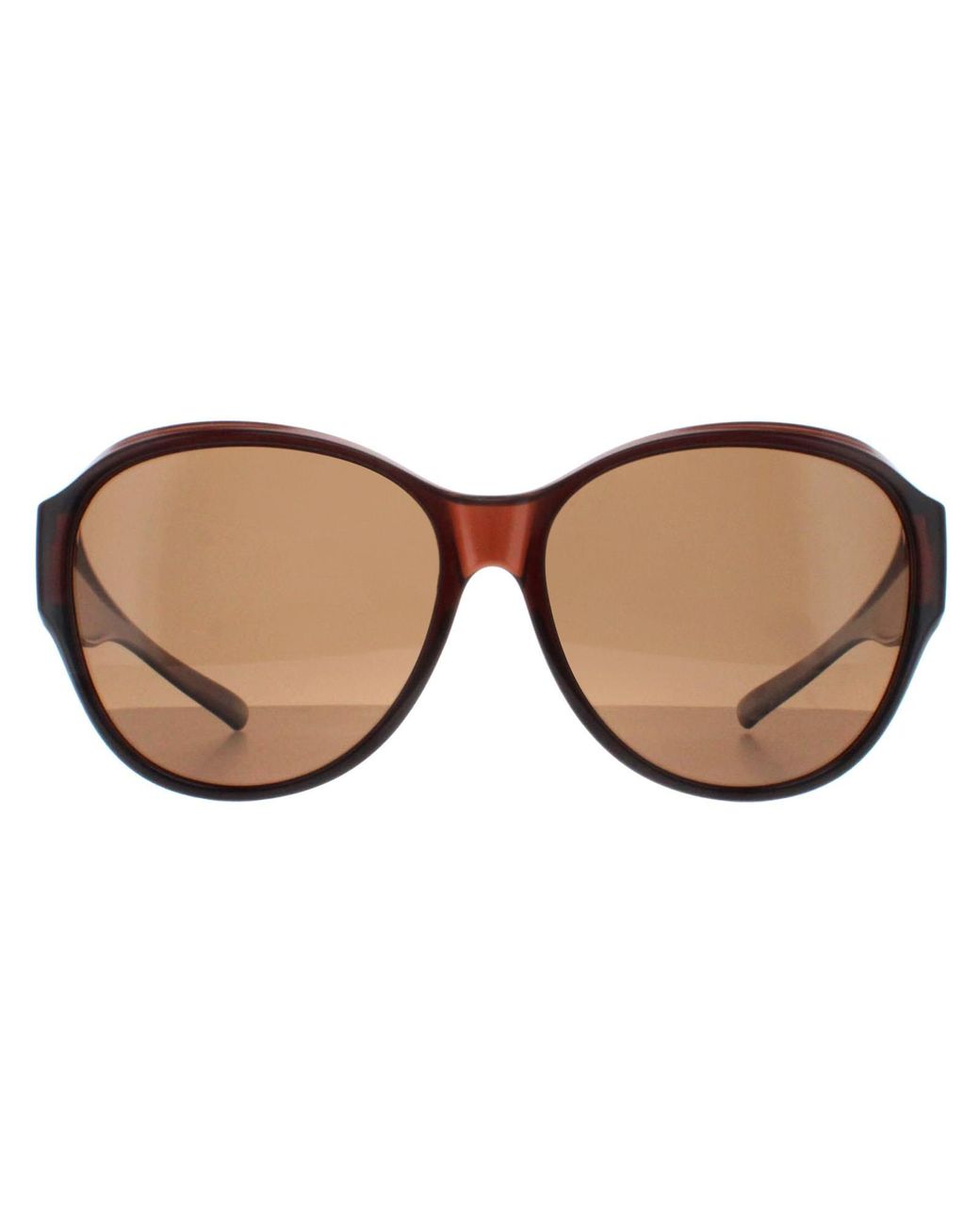 Smarty Round Transparent Ef X2115 in Brown Lyst UK