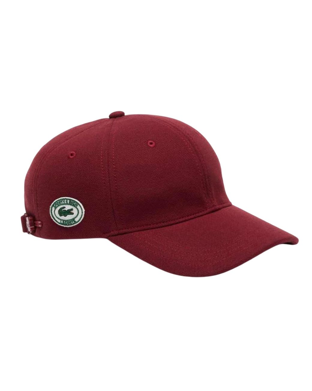 Lacoste Sporty & Rich Logo Baseball Cap in Red | Lyst UK