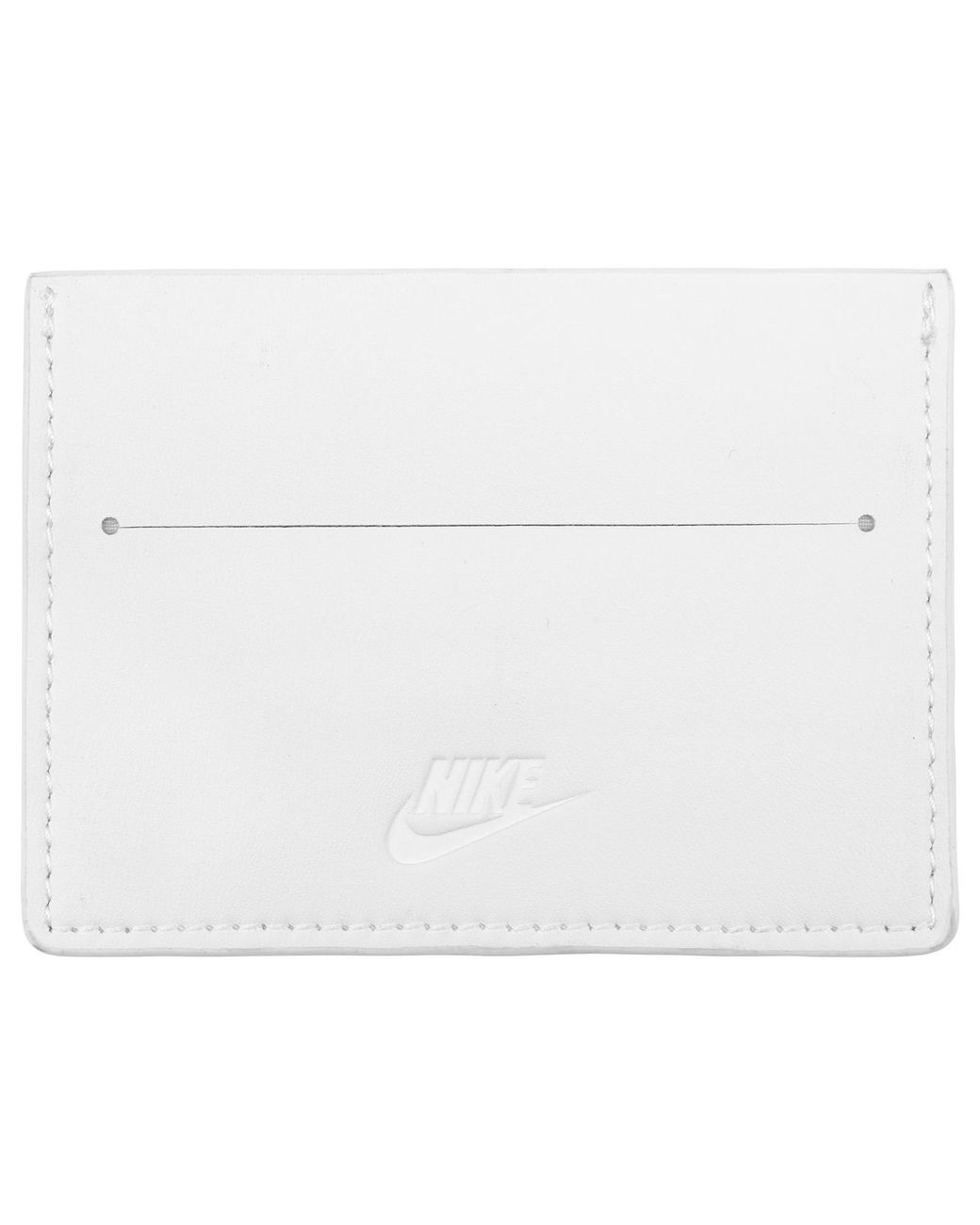 Nike Air Force 1 Icon Card Wallet in White | Lyst UK