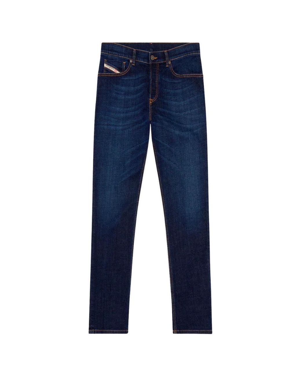 DIESEL 2023 D-Finitive Dark Jeans Cotton in Blue for Men | Lyst UK