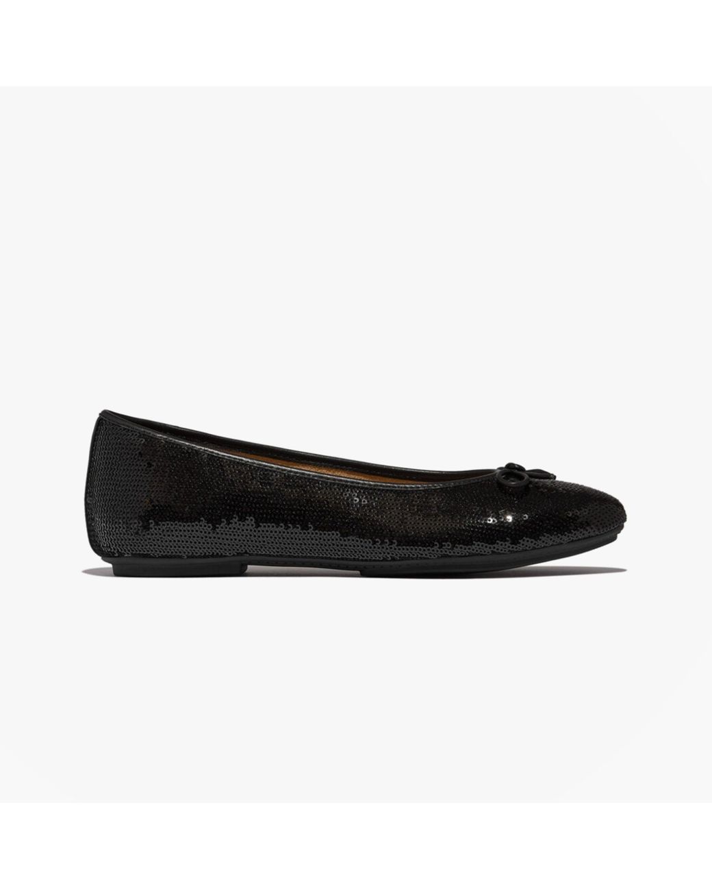 Fitflop Delicato Sequin Ballet Flats Black | Lyst UK