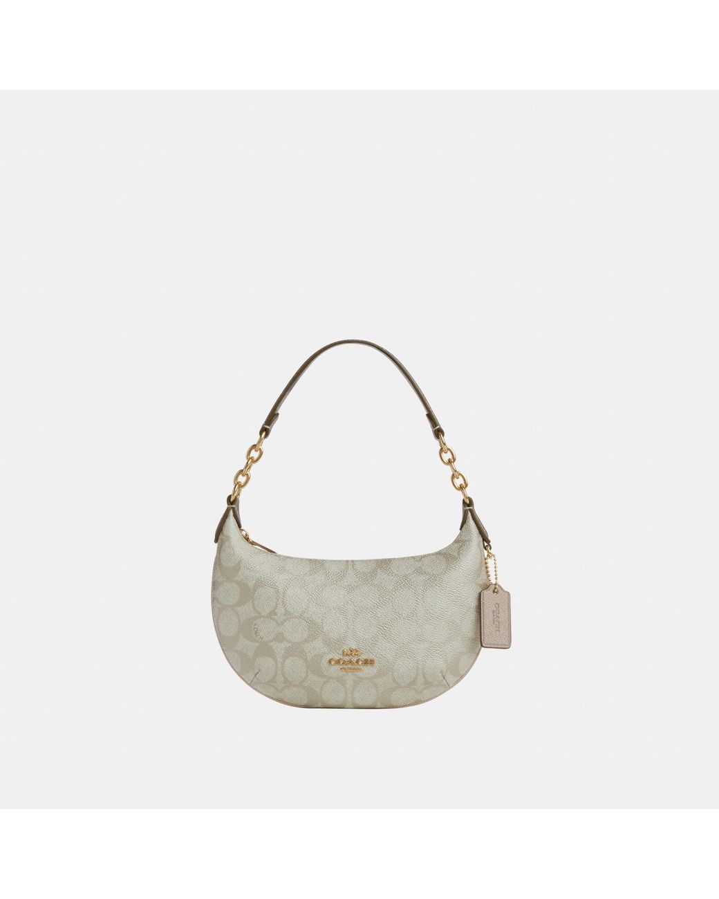 COACH Mini Payton in White | Lyst UK