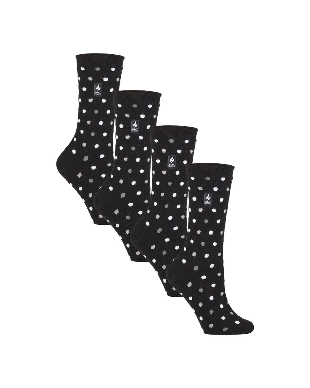 Heat Holders 4 Pairs Ladies Ultralite Lightweight Thermal Socks in ...