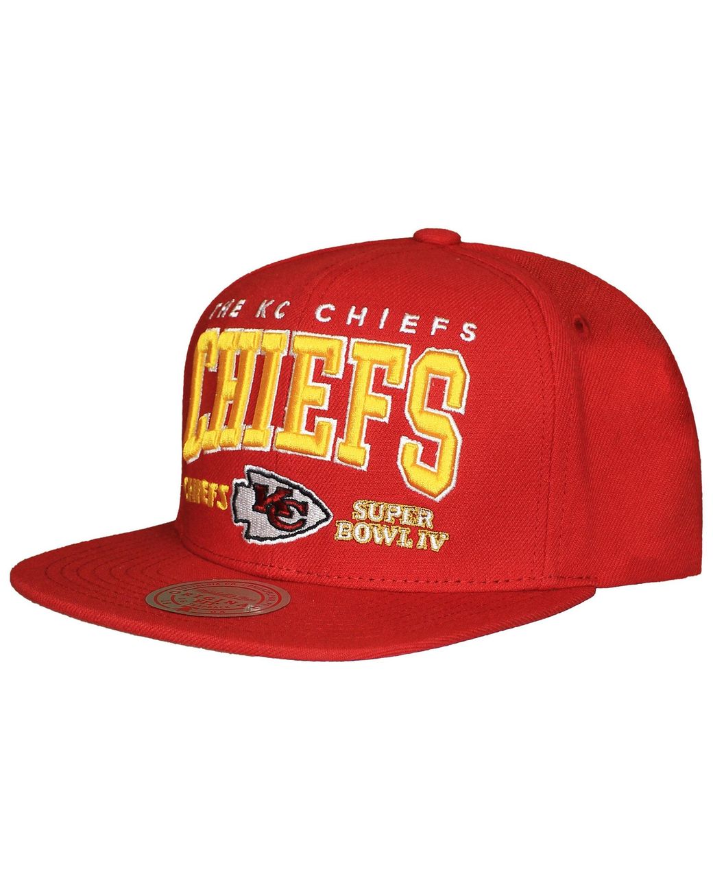 Mitchell & Ness Nfl Kansas City Chiefs Champ Stack Cap in Red for Men ...