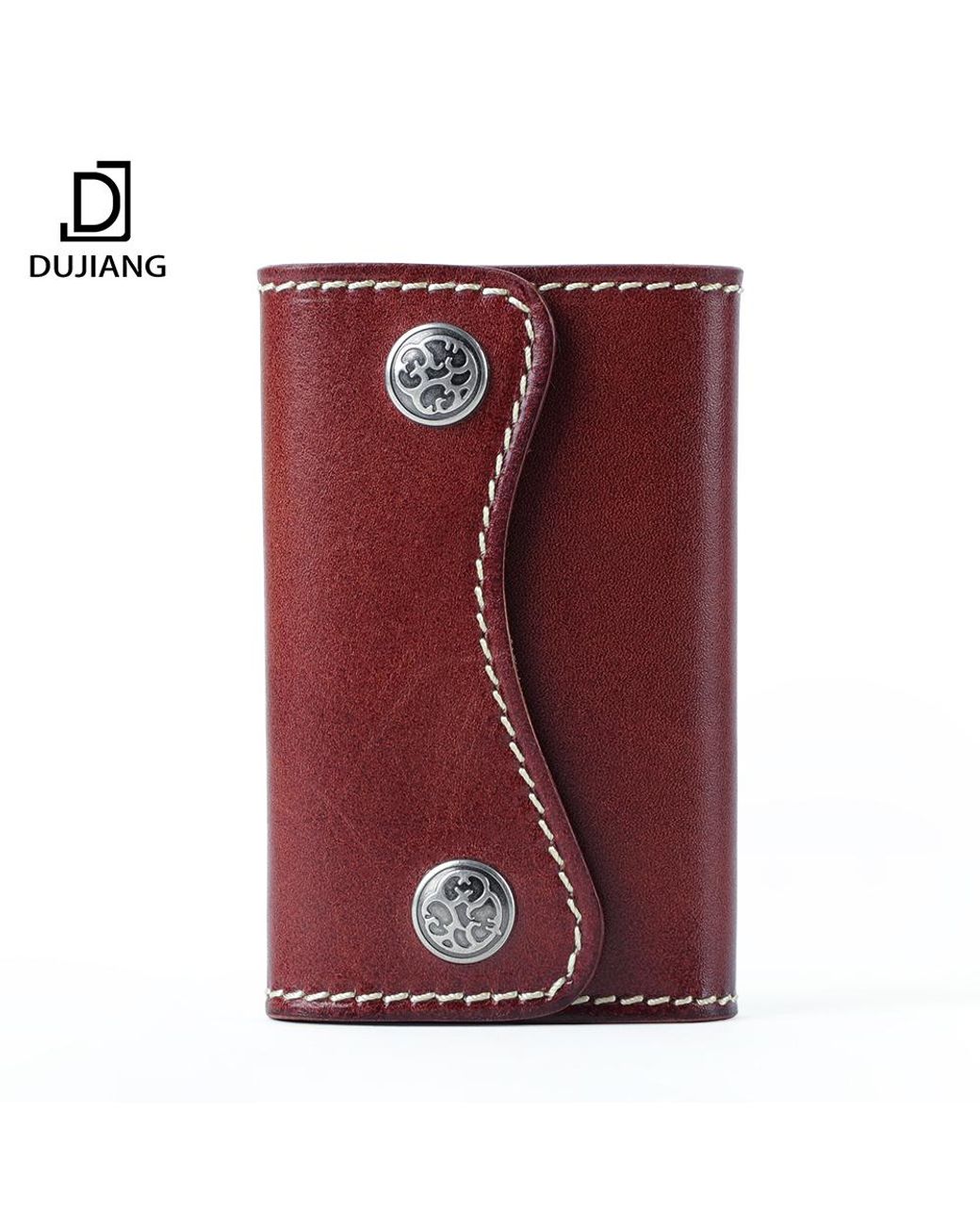 Woodland Leathers Leather Key Wallet in Red | Lyst UK