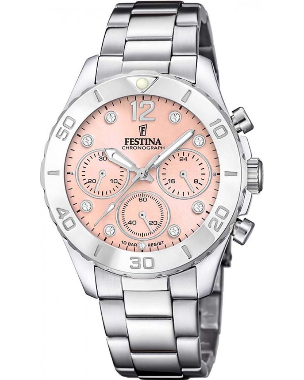 Festina F20603-7 Ladies Boyfriend Watch in Grey | Lyst UK