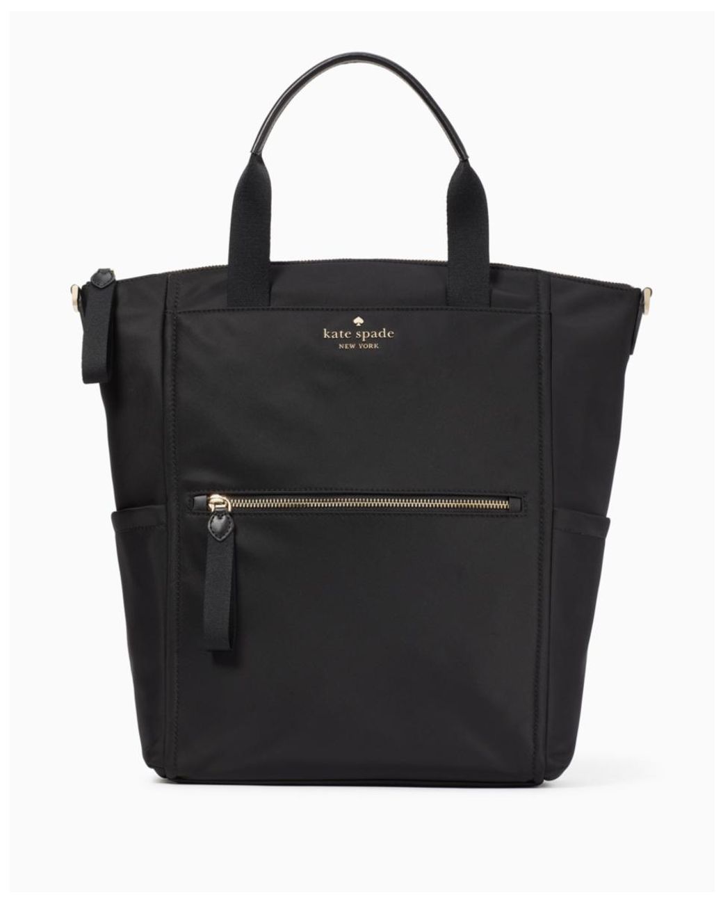 Kate Spade Chelsea Ksnyl Large Convertible Backpack in Black | Lyst UK