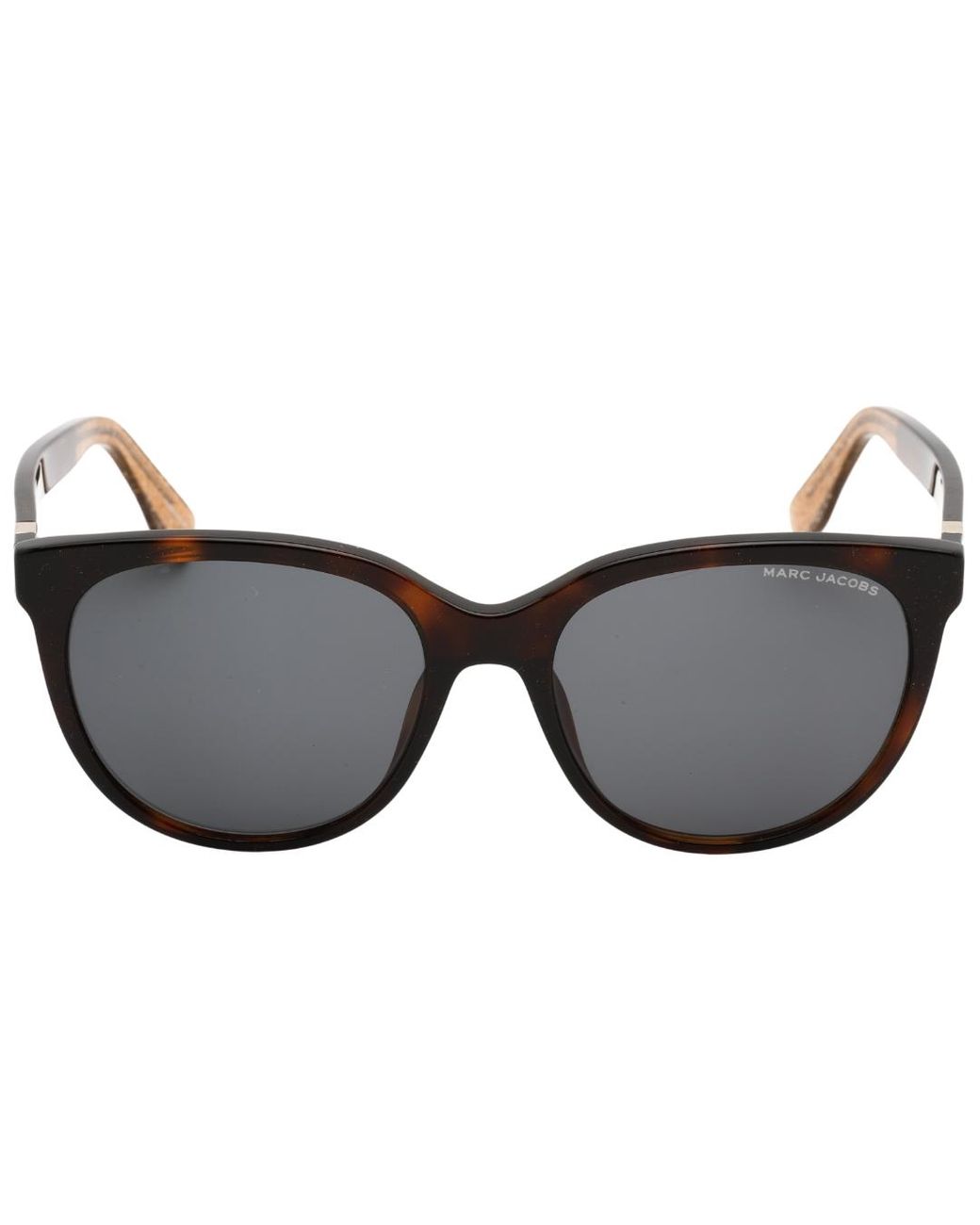 Marc Jacobs Lensed Glitter Havana Sunglasses in Grey | Lyst UK