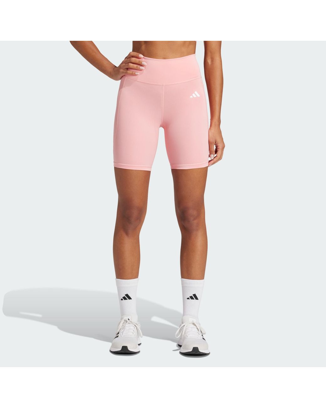 adidas Originals Optime Essentials Stash Pocket 7-Inch Short Leggings ...