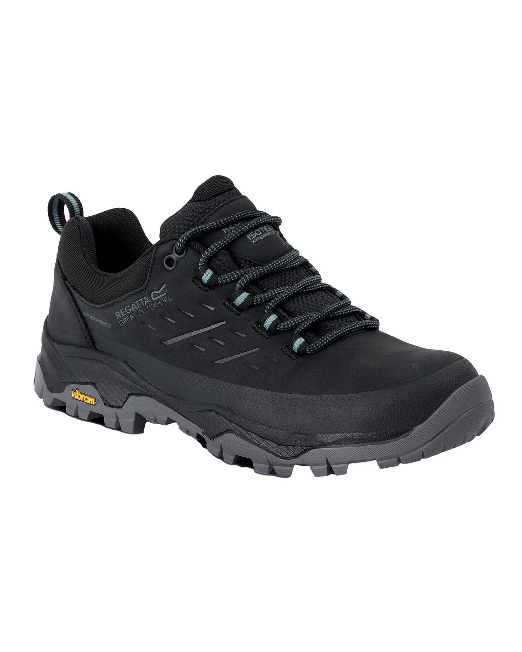 Regatta Ladies Blake Low Walking Shoes in Black | Lyst UK