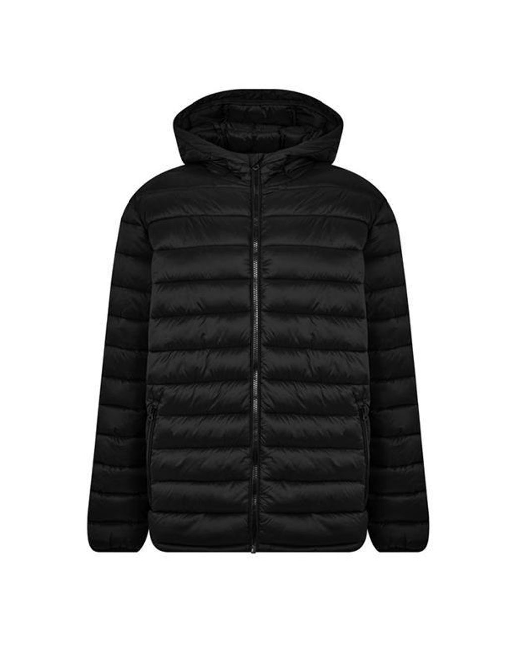 SoulCal & Co California Micro Bubble Jacket in Black for Men | Lyst UK
