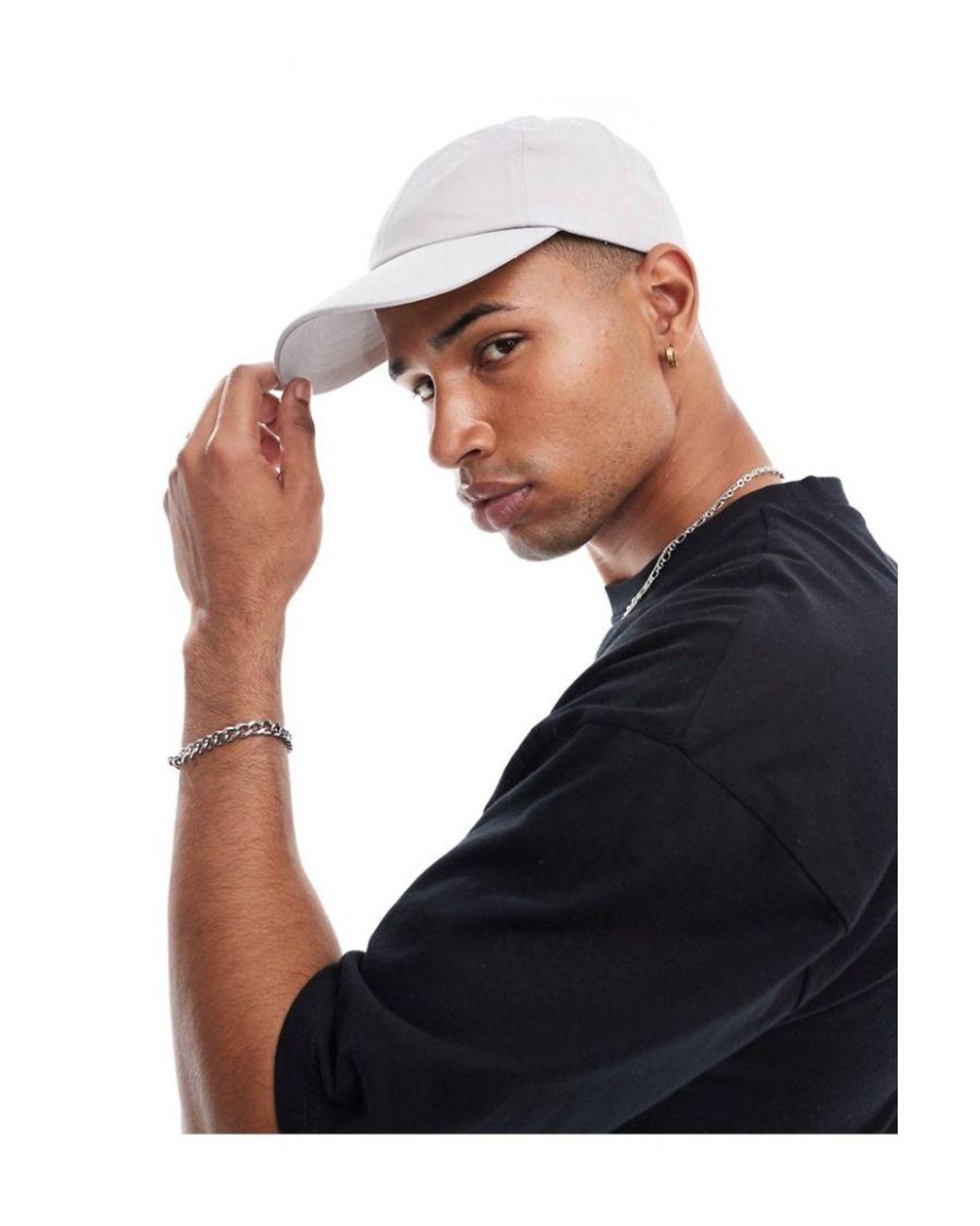 ASOS Soft Baseball Cap in Blue for Men | Lyst UK