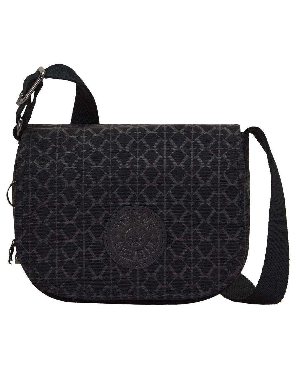 Kipling Loreen Mini Signature Crossbody Bag in Black | Lyst UK
