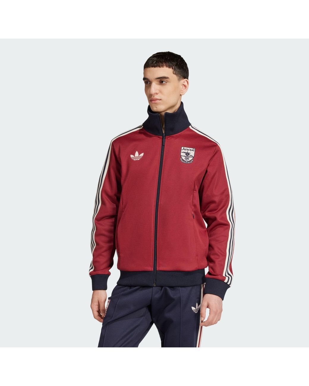 adidas Originals Arsenal Originals Track Top in Red for Men | Lyst UK