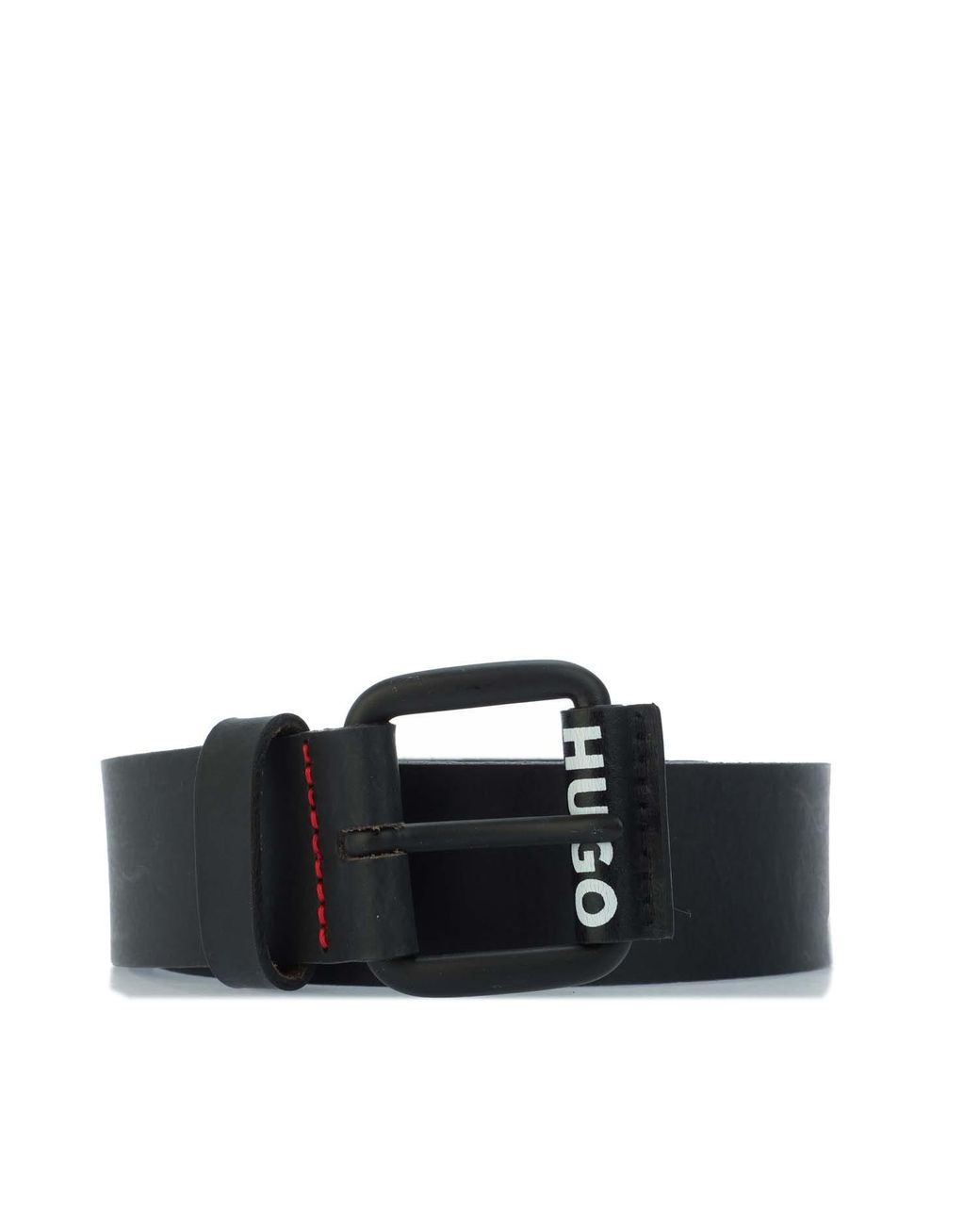 HUGO Accessories Leather Belt in Black for Men | Lyst UK