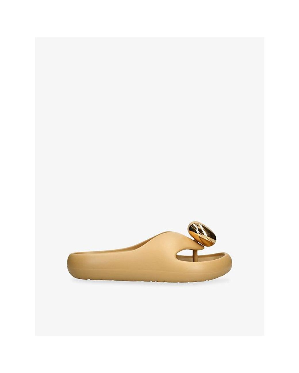Loewe X Paula's Ibiza Foam Bubble Rubber Sliders in Natural | Lyst