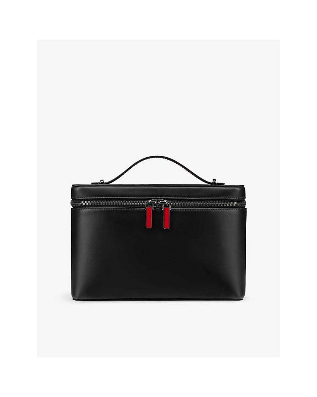 Christian Louboutin Djanis Leather Cross-Body Bag in Black for Men | Lyst