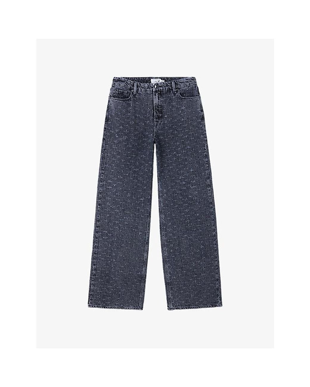 GOOD AMERICAN X Dolly's Joleans By Dolly Parton Crystal-Embellished ...