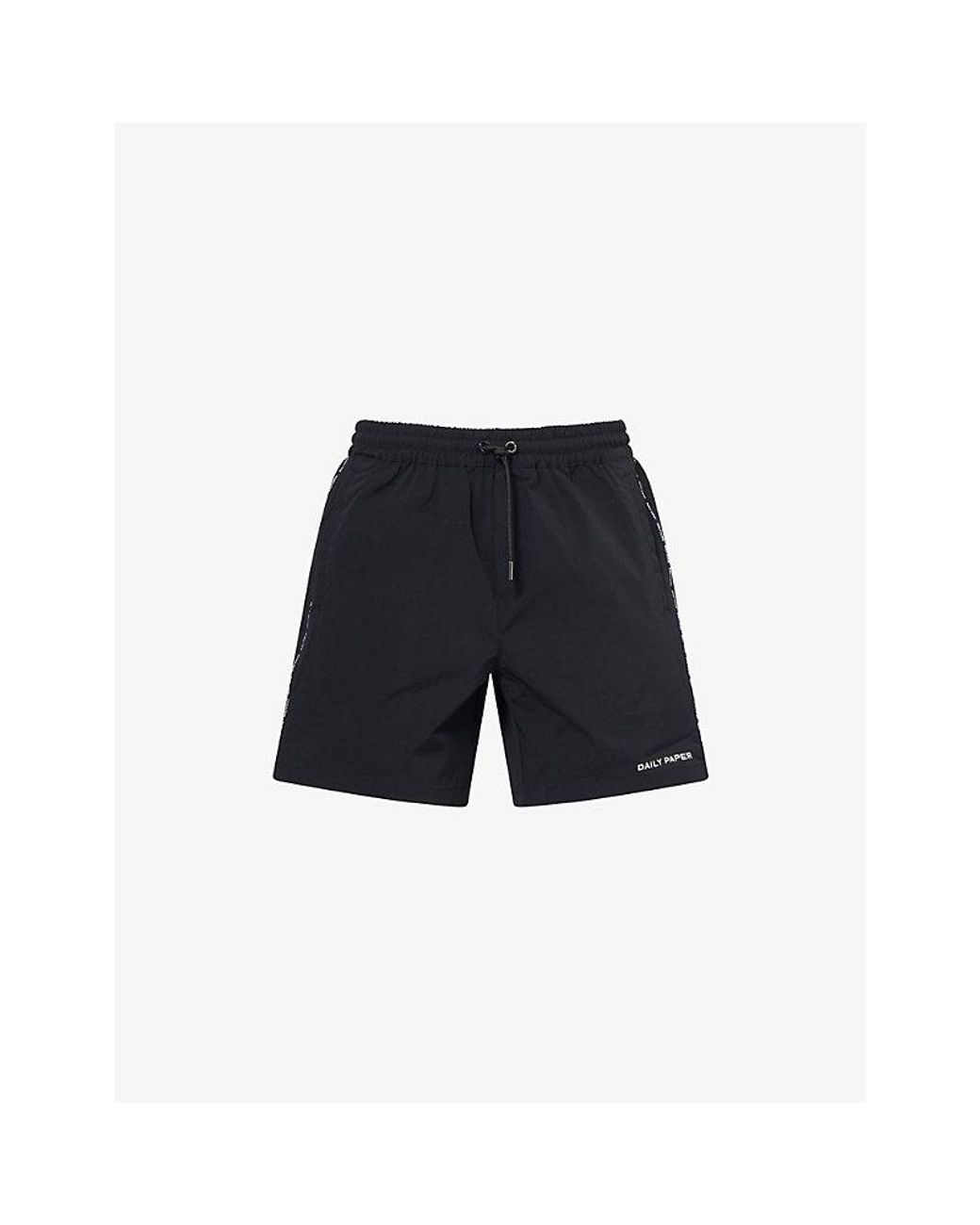 Daily Paper Mehani Regular-Fit Shell Shorts in Black for Men | Lyst