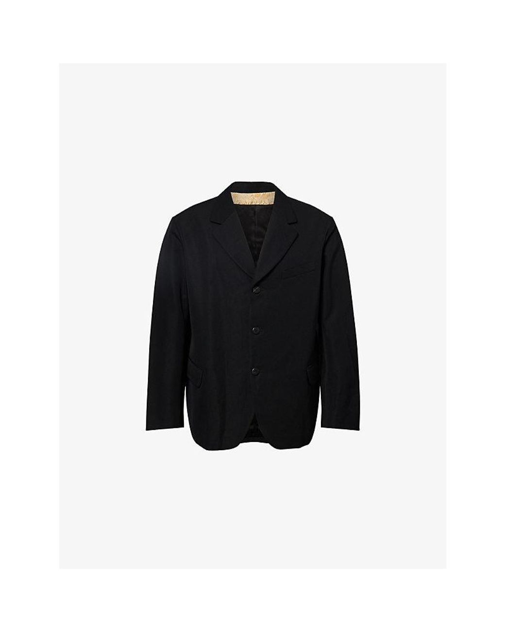 Visvim Verdean Formal Wool-Blend Jacket in Black for Men | Lyst UK