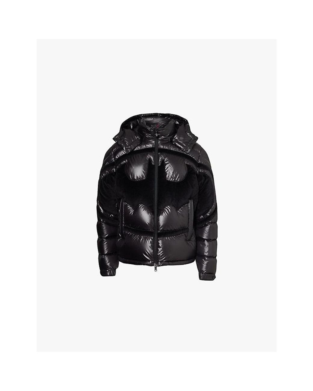 Moncler X Batman Solander Brand-Patch Regular-Fit Shell-Down Jacket in ...