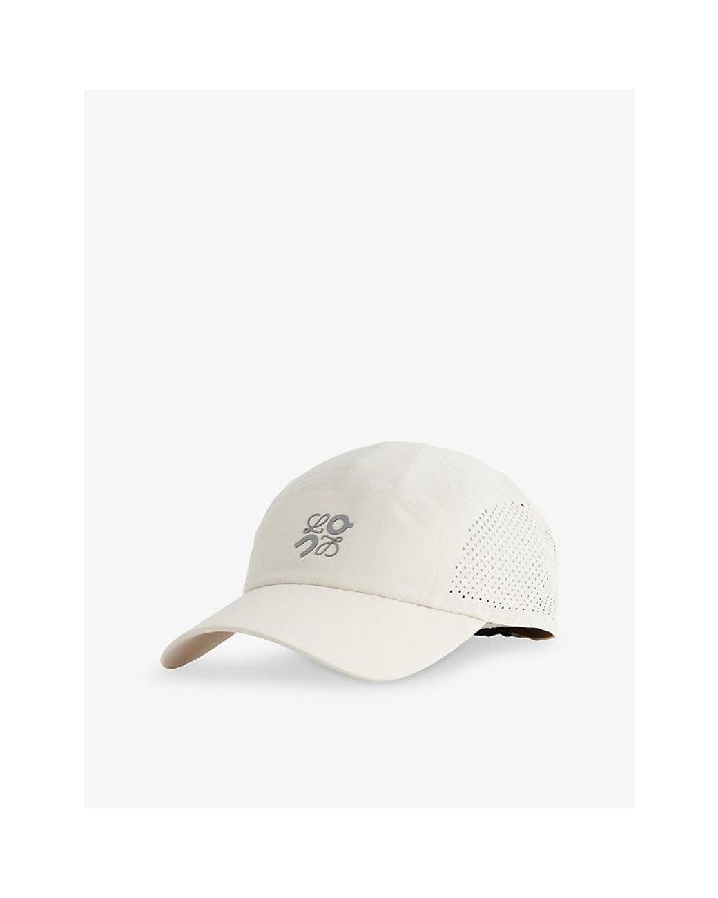 Loewe X On Reflective-Branding Woven Baseball Cap in White for Men ...