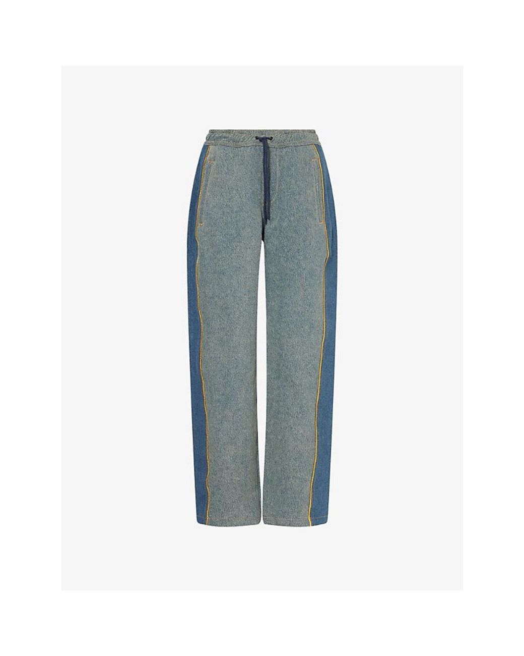 Levi's Levi's X Denim Tears Straight-Leg Panelled Denim Track Jeans in ...