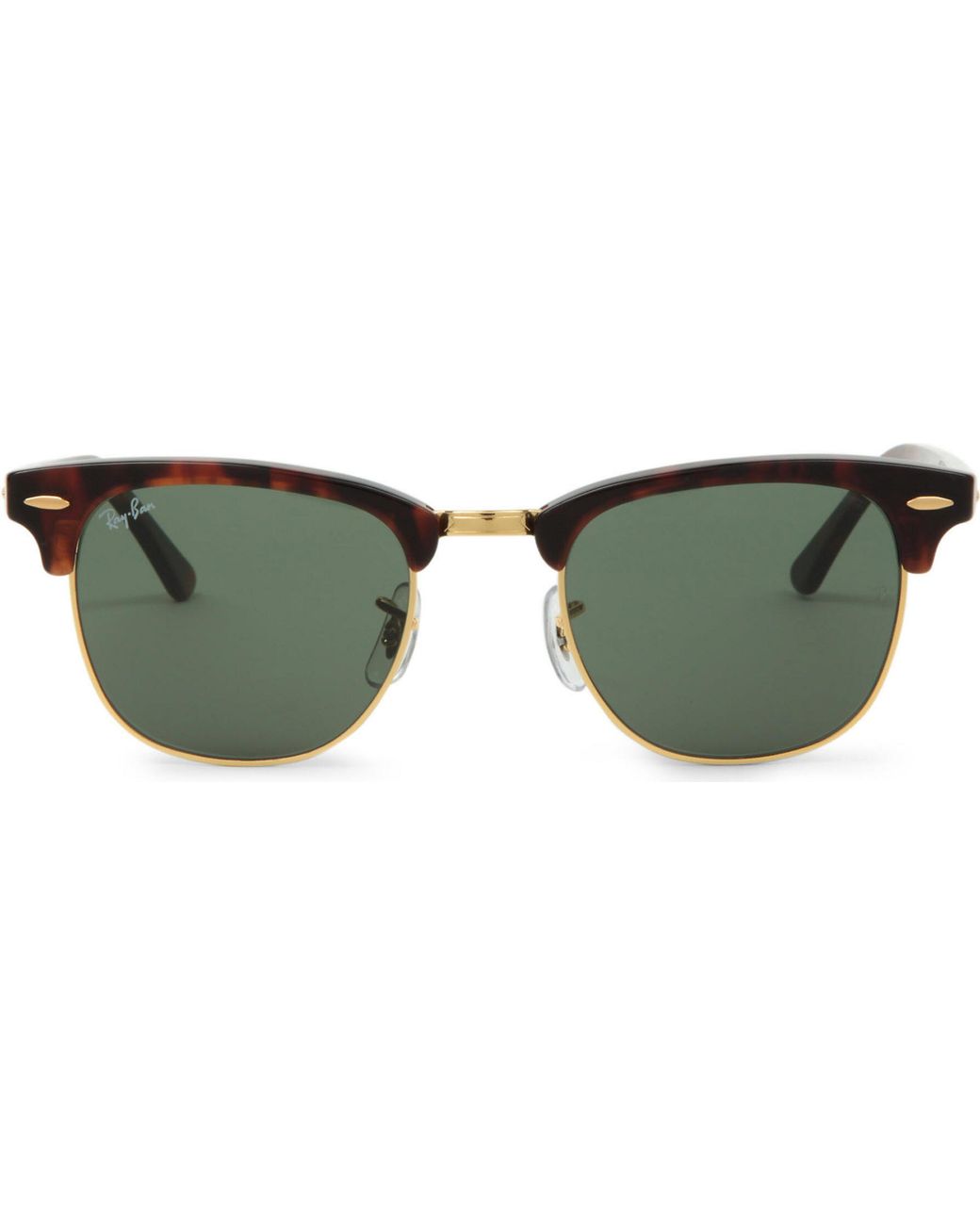 Ray-Ban Denim Tortoise Shell Clubmaster Sunglasses Rb3016 49 in Brown ...