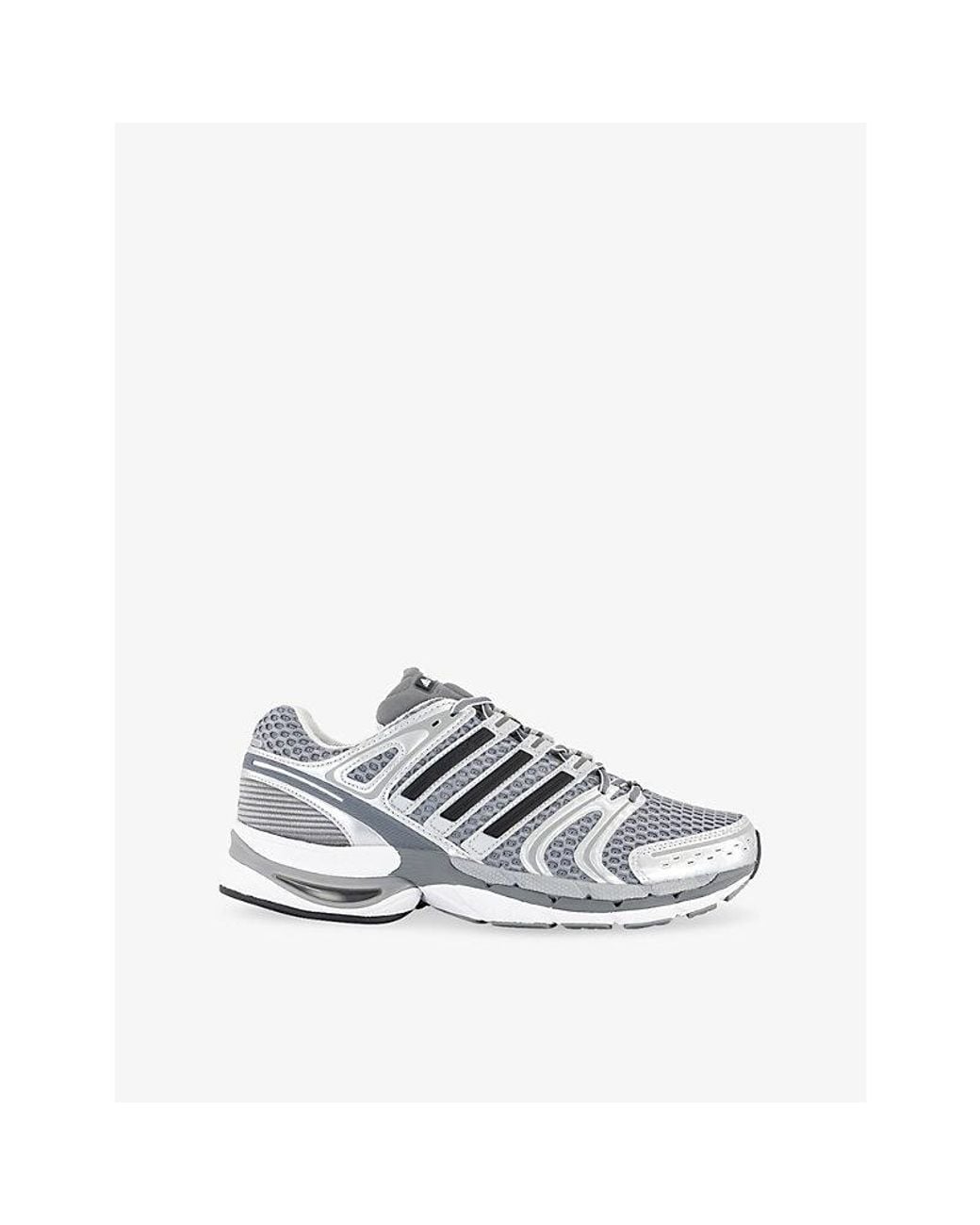 adidas Adistar Control 5 Mesh Trainers in White for Men | Lyst UK