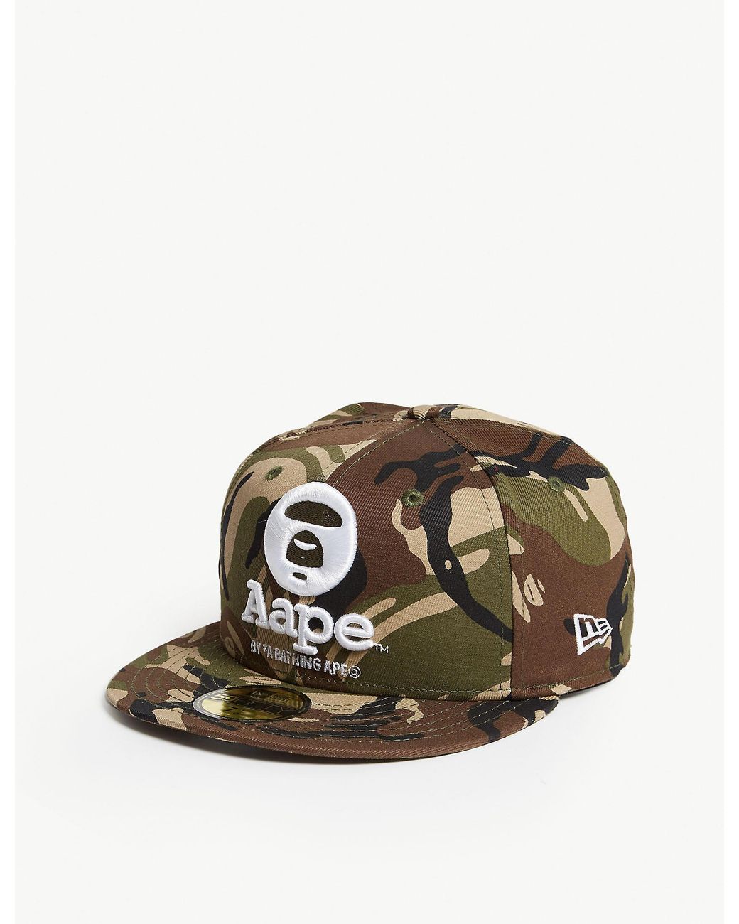 Aape New Era Ape Logo Wool Snapback Cap for Men | Lyst