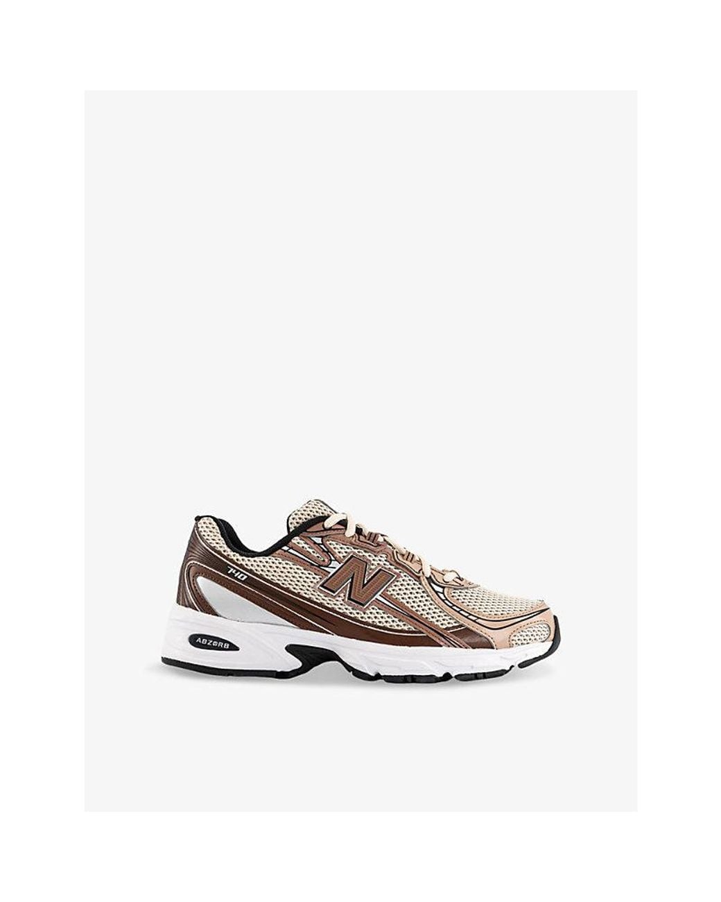 New Balance 740 V2 Mixed-Material Trainers in White for Men | Lyst